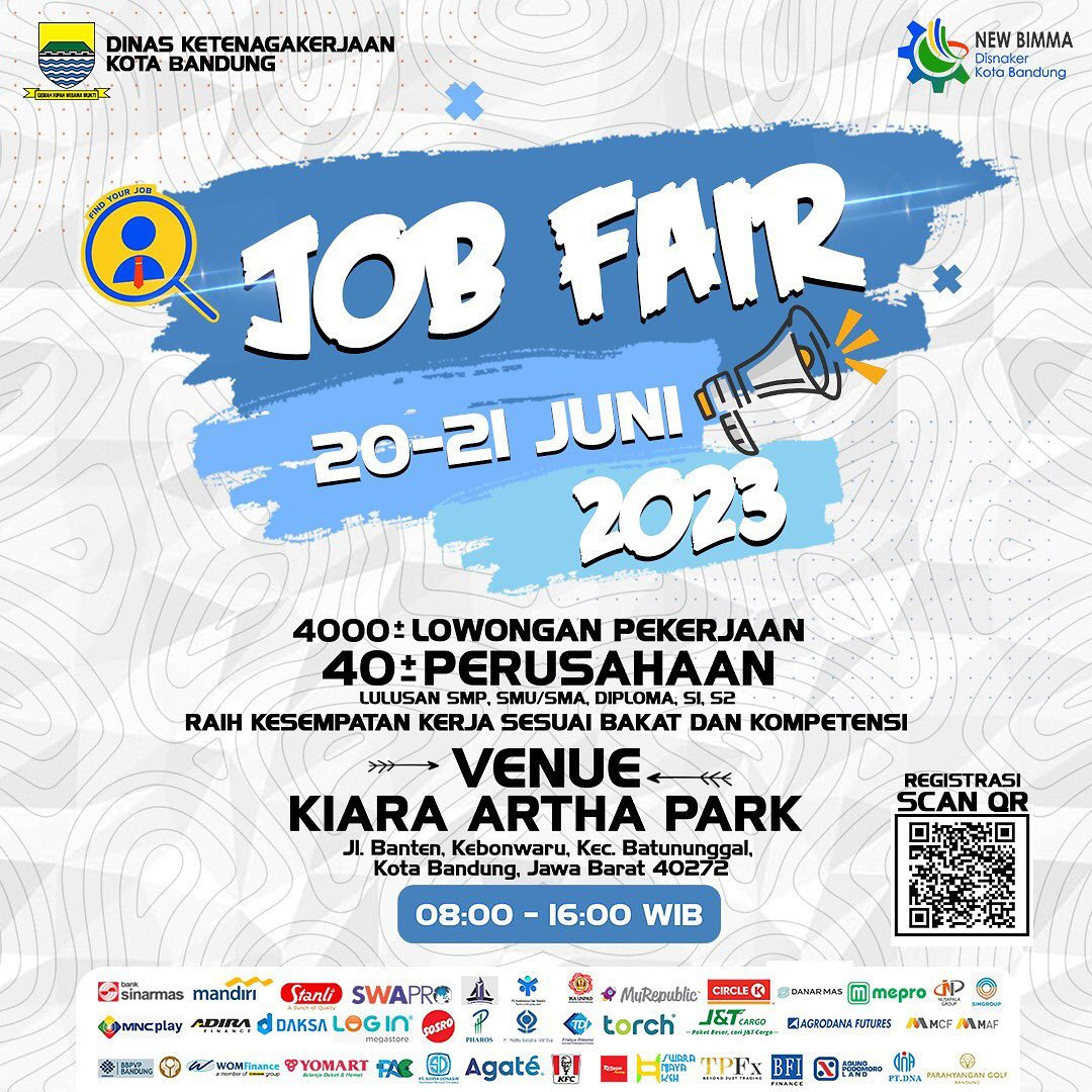 Job Fair 2023 Bandung 20 21 Jun 2023 DISNAKER Job Fair 2023 Bandung 20 21 Jun 2023 DISNAKER